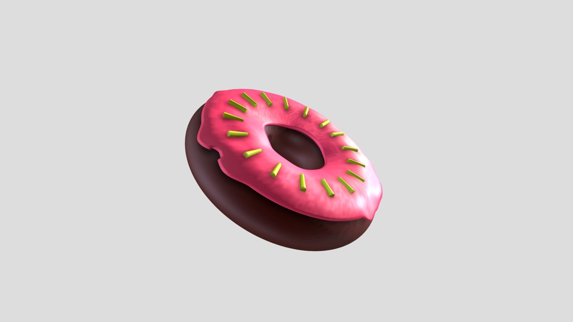 Doughnut - Download Free 3D model by animator2912 [a1bae06] - Sketchfab
