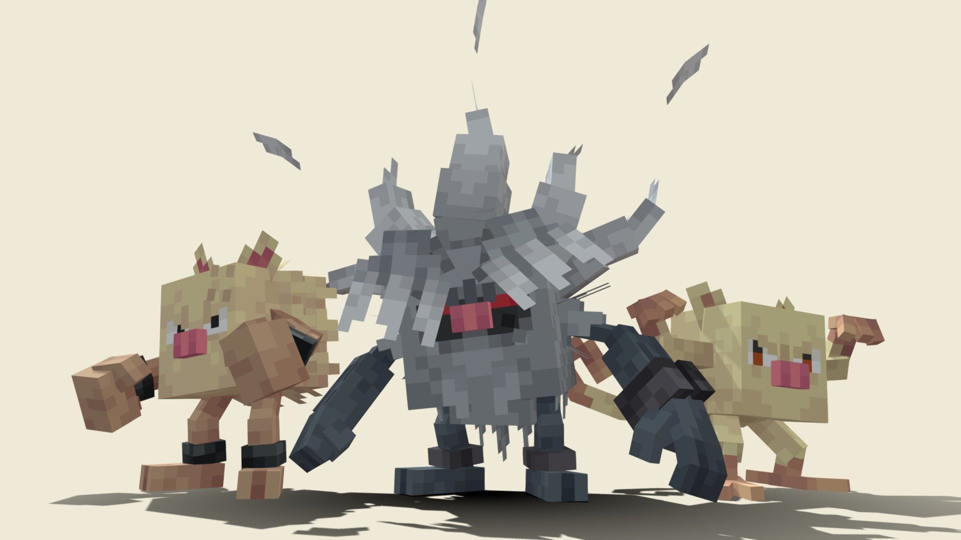 Mankey Line (Cobblemon) - 3D model by heaveninvoid_ [a1bbcf3] - Sketchfab