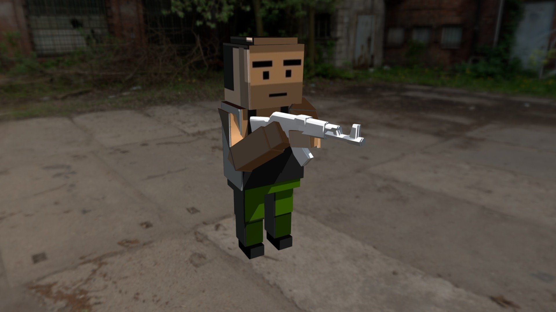 simple sandbox 2 walking 2 - Download Free 3D model by Admin101k ...