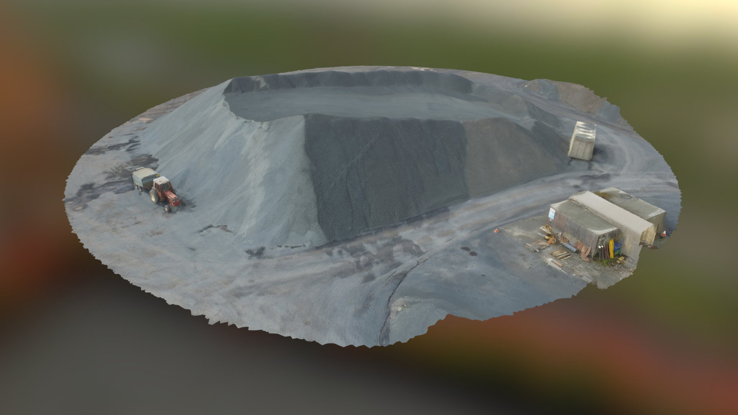 Stockpile 1 - 3D model by propertyservicesni [a1bd67b] - Sketchfab