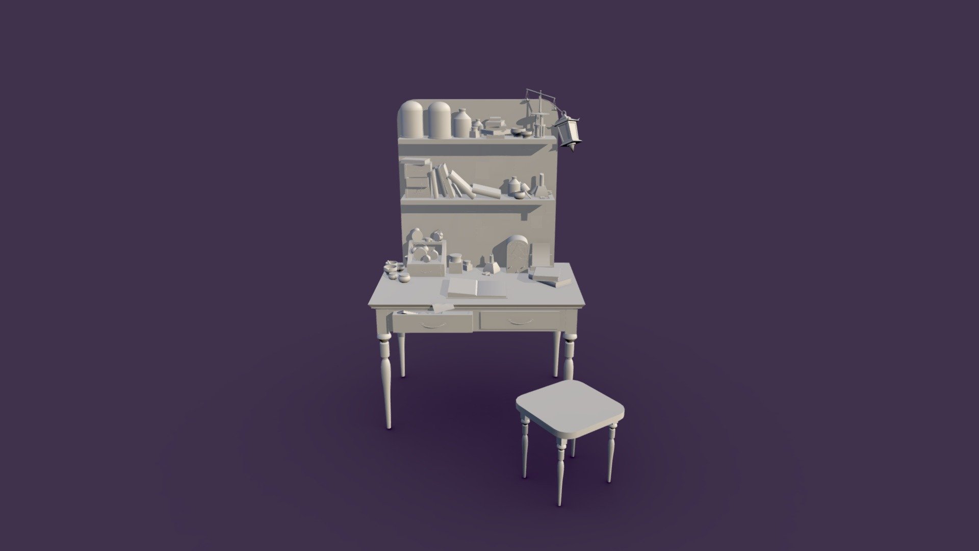 Workshop - Download Free 3D model by Zerg7 [a1bde1b] - Sketchfab
