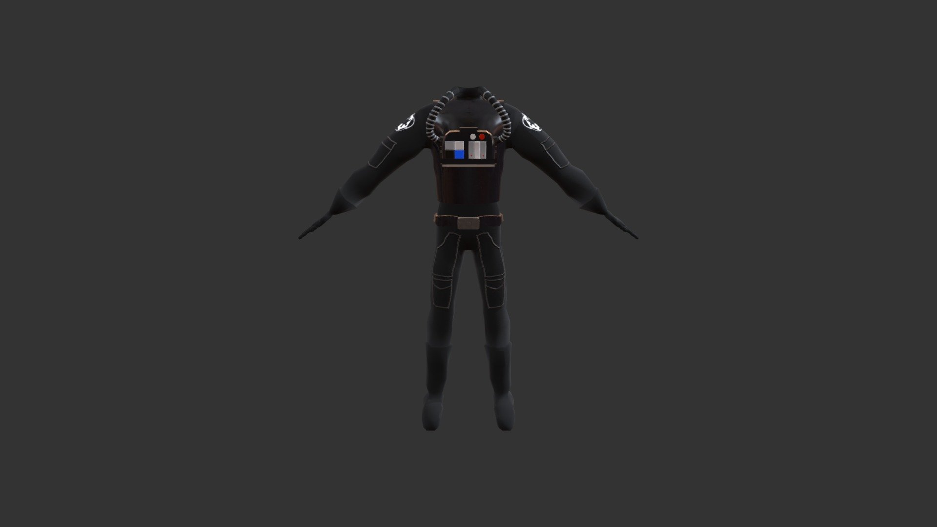 Star Wars Body Pilot - 3D model by GlennChu [a1be7c8] - Sketchfab