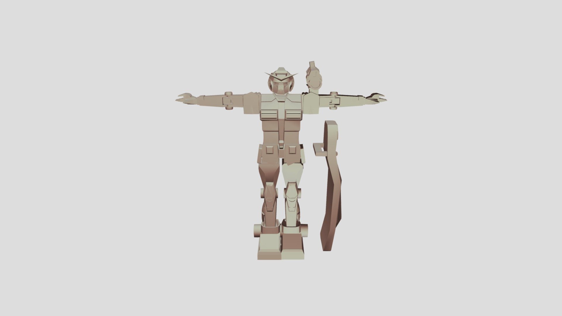 gundam - 3D model by sirneedleworth [a1bee40] - Sketchfab