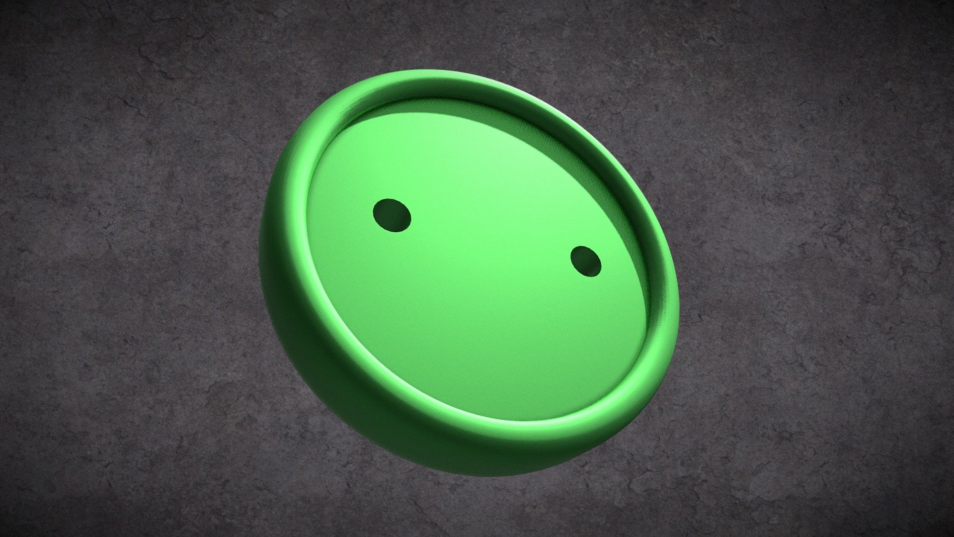 Green Button - By Velivian Fesothe - Download Free 3D model by Velivian ...