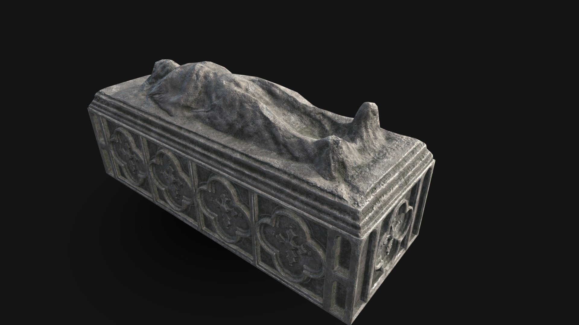 Medieval Gothic Crypt - Buy Royalty Free 3D model by Clockwork ...
