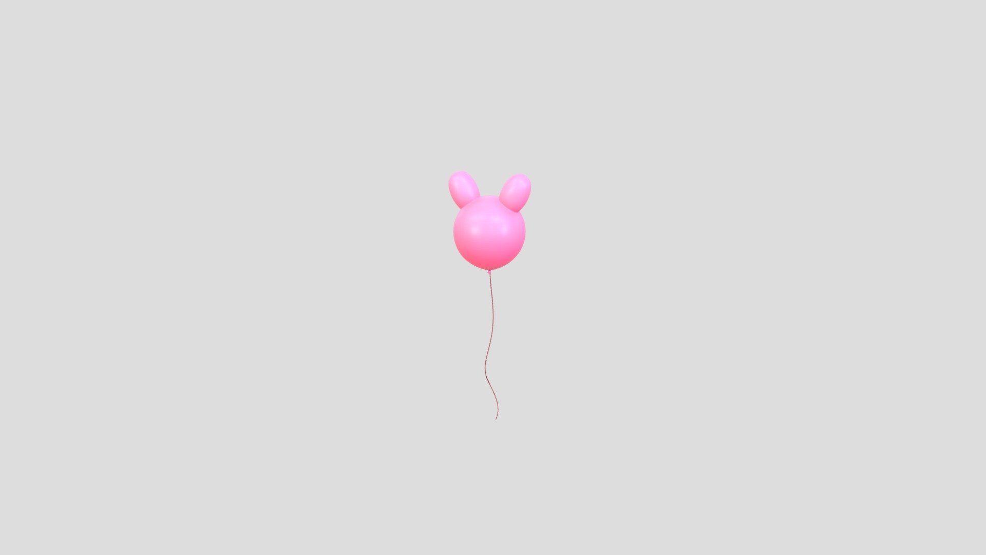 Prop201 Rabbit Balloon - Buy Royalty Free 3D model by BaluCG [a1c0156 ...