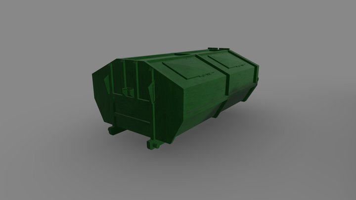 Garbage-container 3D models - Sketchfab