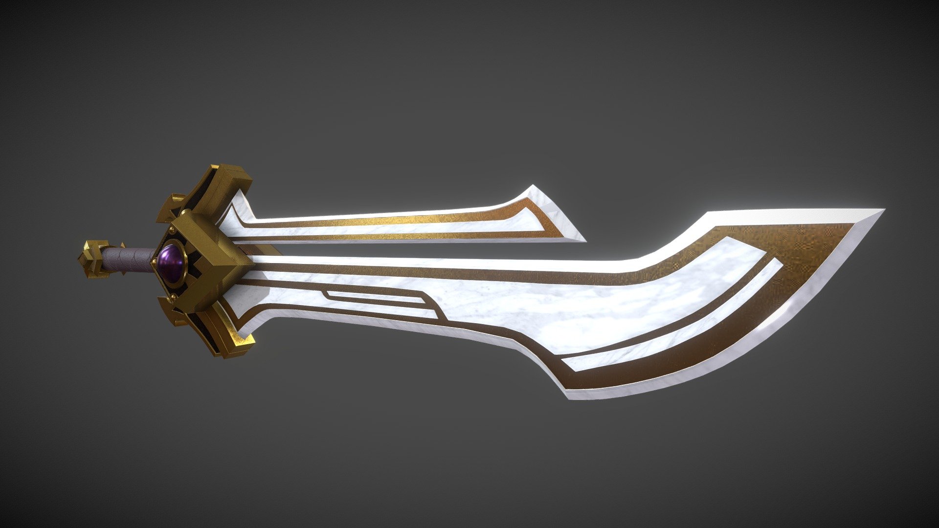 LoL Sentinel Sword - 3D model by charlieshre7 [a1c2598] - Sketchfab
