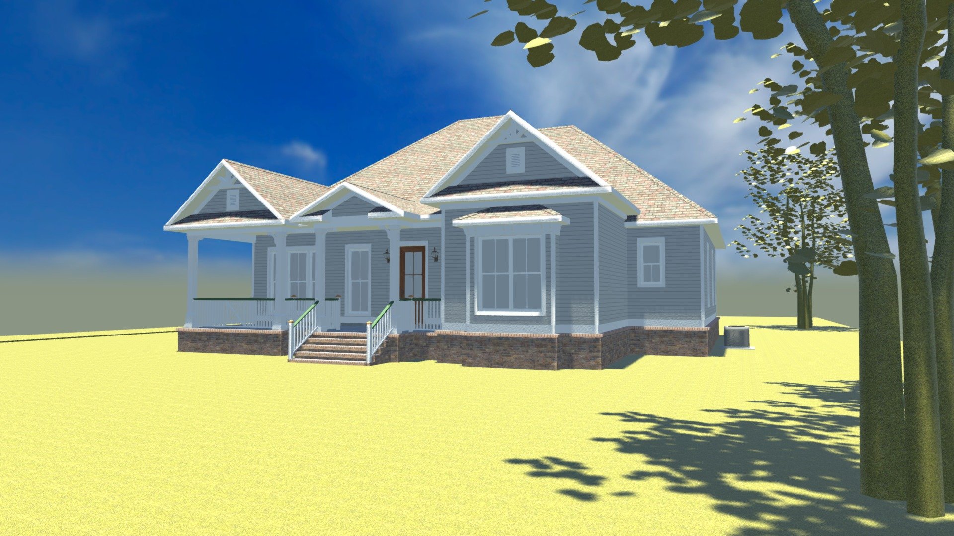 Belforest Cottage - 3D model by Marcus Bell Design (@marcbell) [a1c2d1f ...