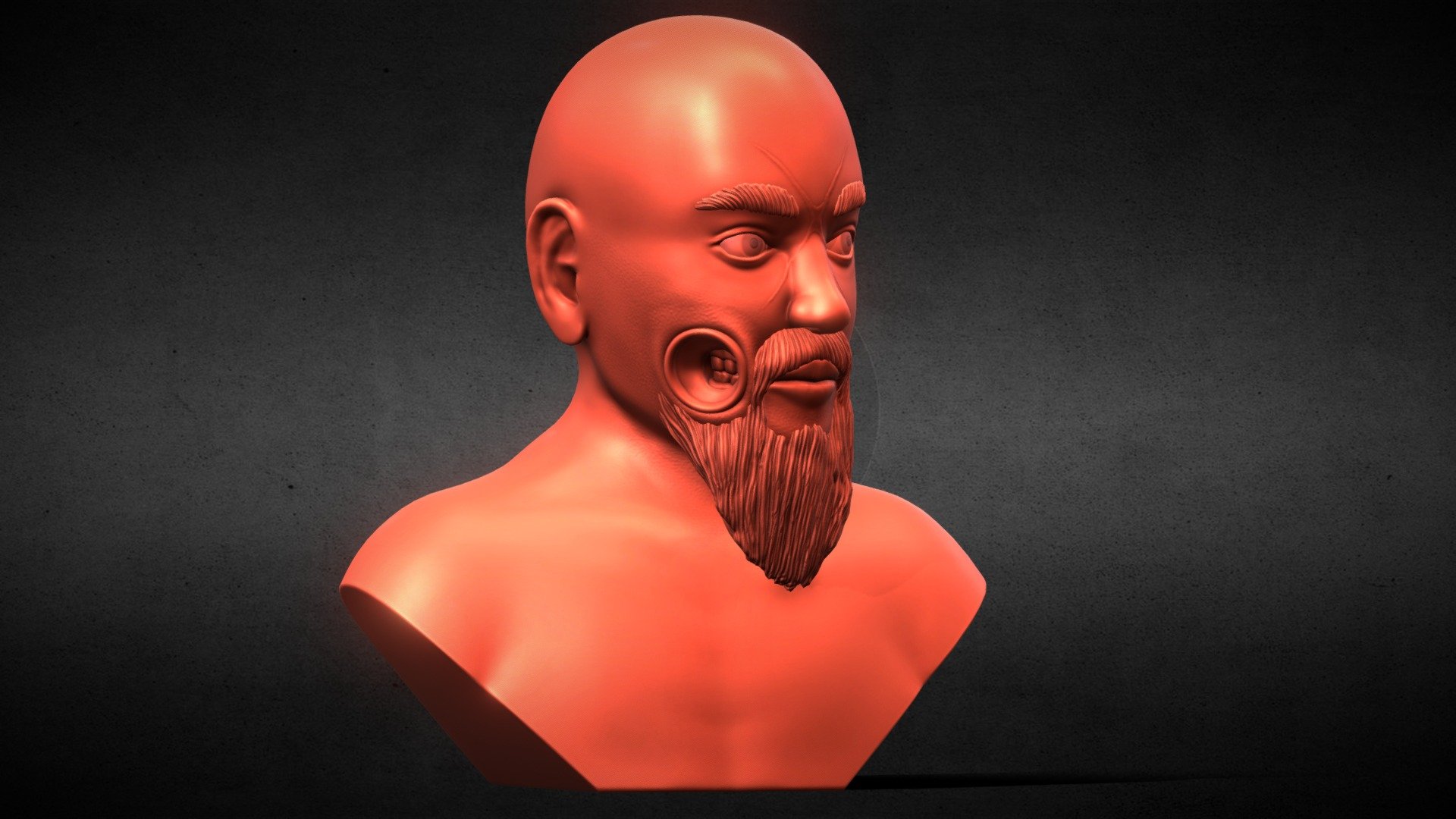 Inkubis Clay Bust - Buy Royalty Free 3D model by Exmoor beast ...