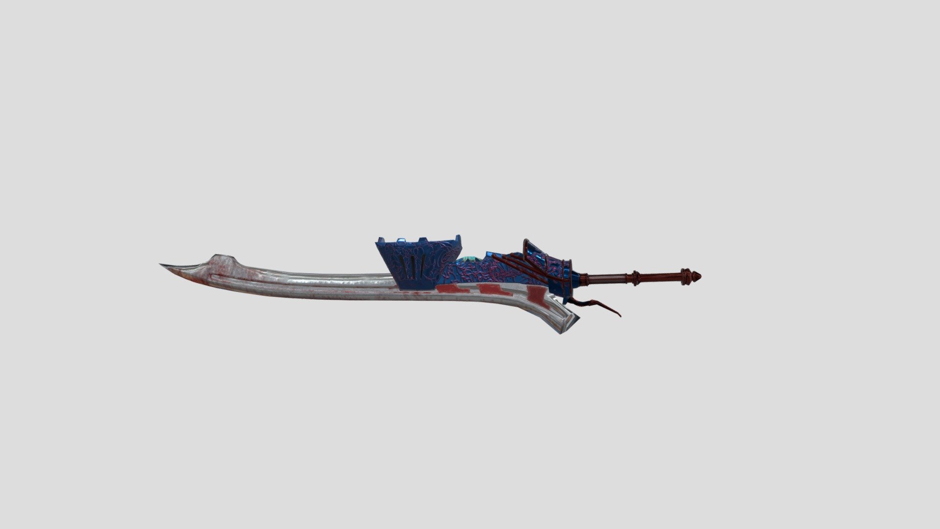 My First Melee Weapon Model - Download Free 3D model by Damian Lau (@d ...