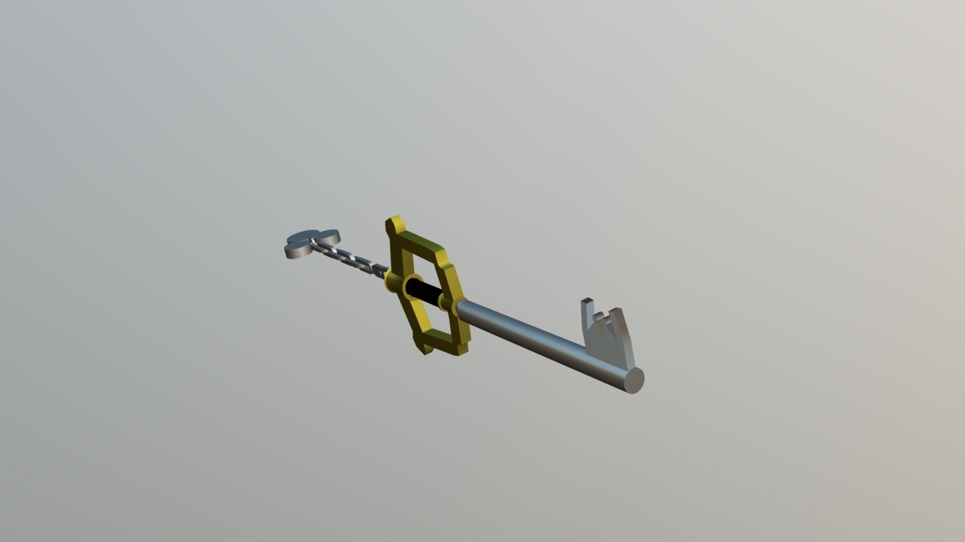 Kingdom Key Keyblade - Download Free 3D model by hdbanks1 [a1c4d9d ...