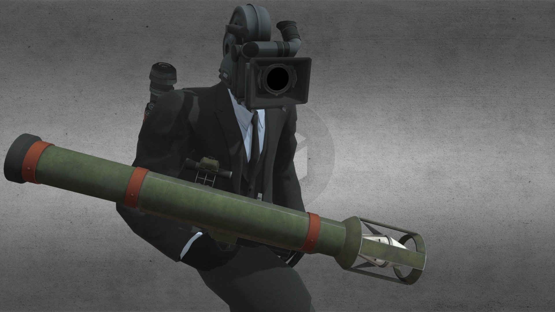 Large rocket cameraman - Download Free 3D model by Elite Large ...