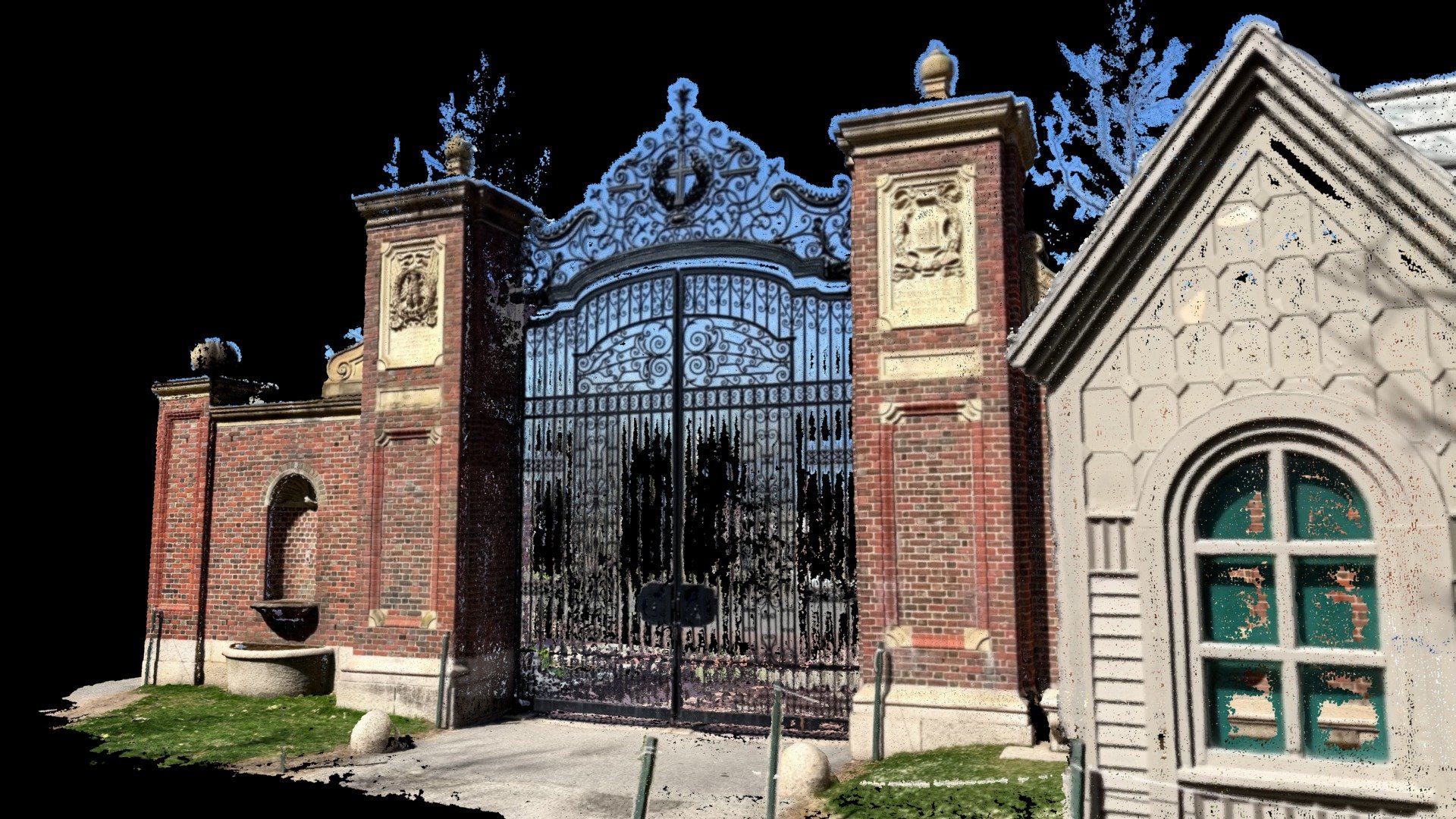 Johnston Gate - Harvard - 5mm Resolution - 3D model by EveryPoint ...