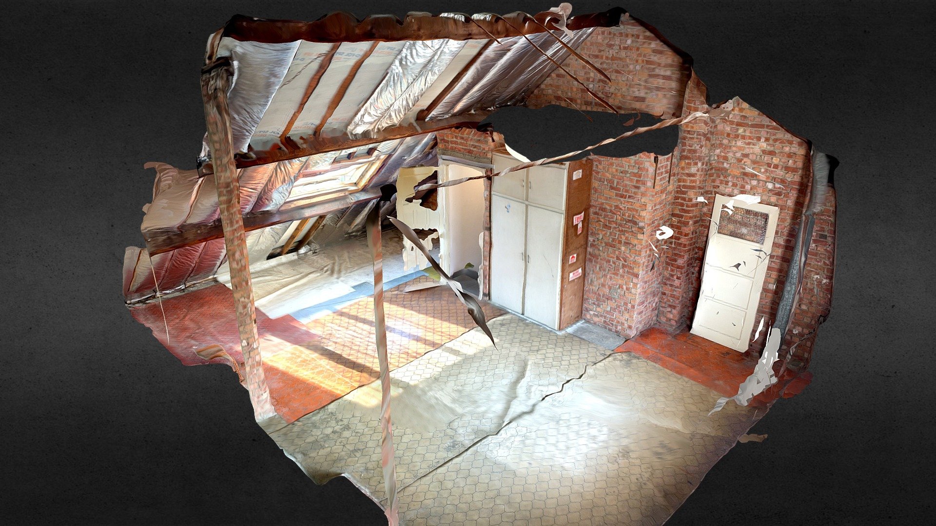 Attic - 3D model by stephan.sturges [a1c9721] - Sketchfab