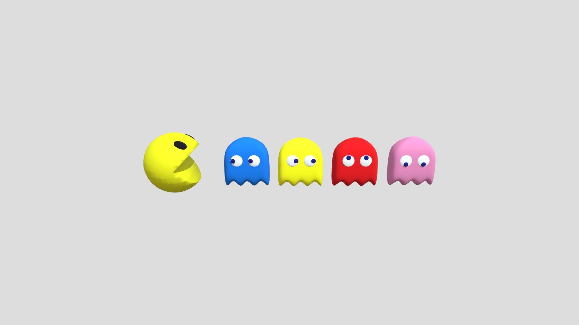 Pacman Ghost - Download Free 3D model by elina_ailurophile [a1c9873 ...