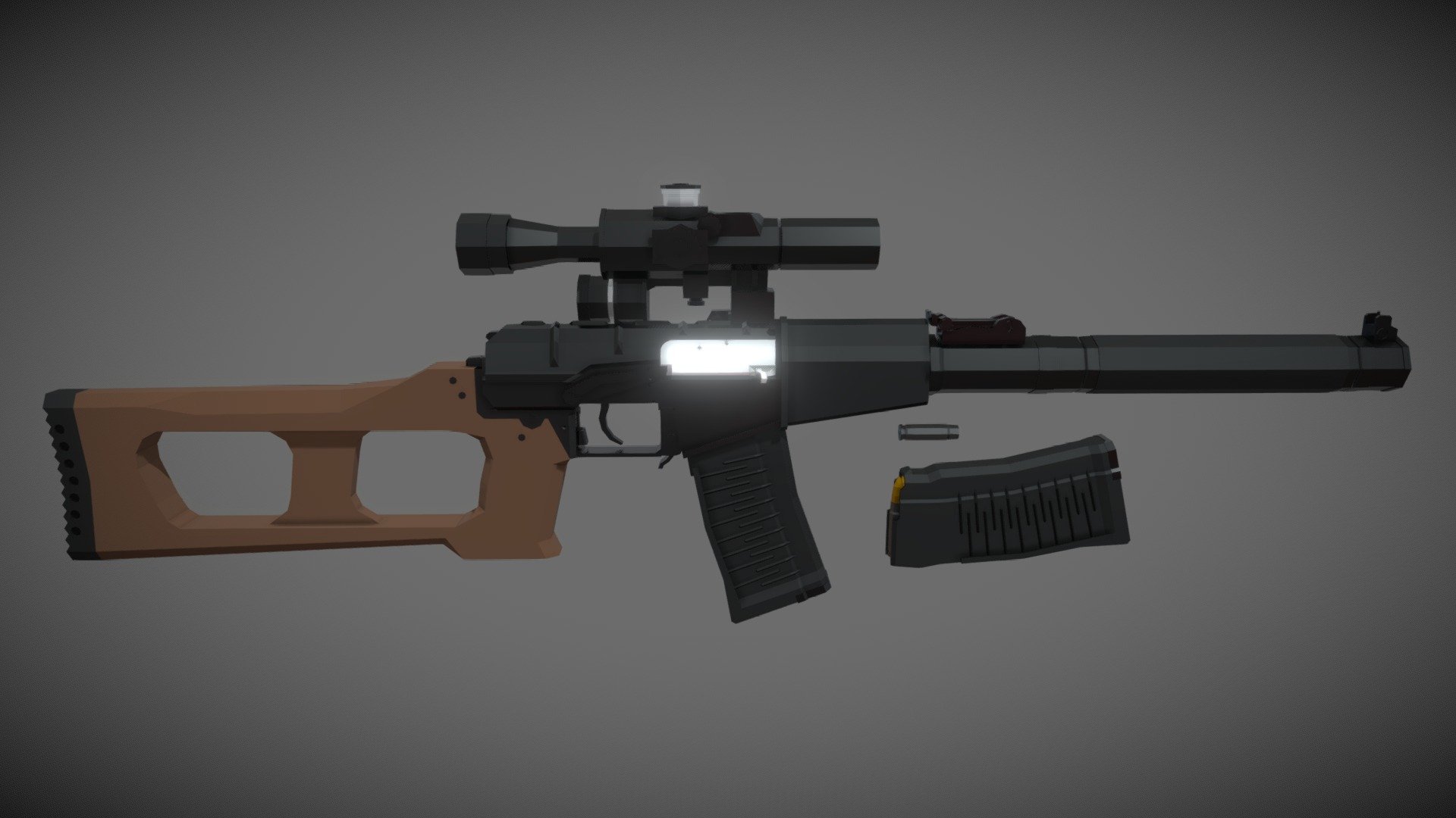 low-poly VSS Vintorez - Download Free 3D model by D_U (@DU1701 ...