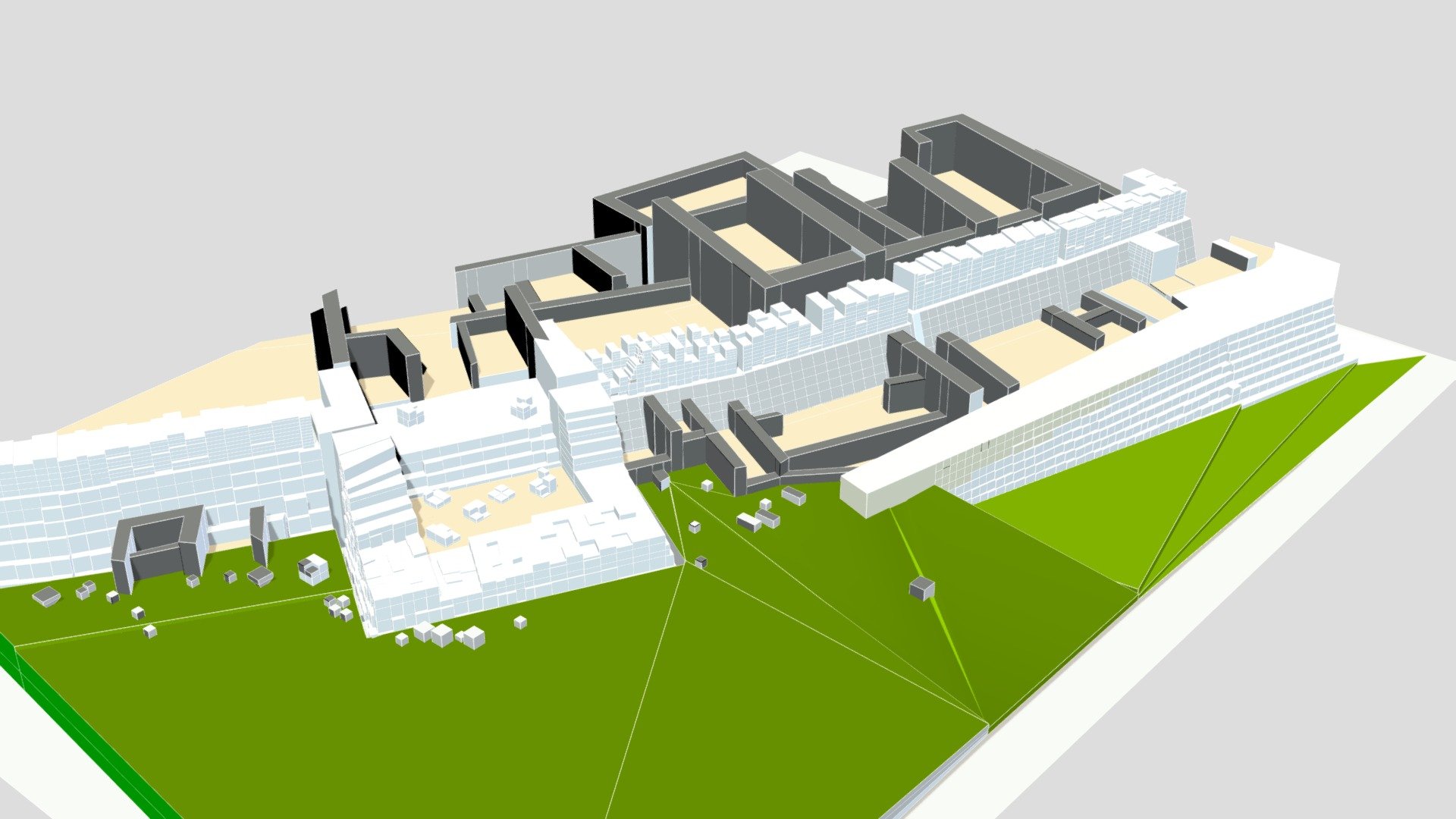 Troy East Wall ca 1050 BC - Download Free 3D model by Hans_van_Wees ...