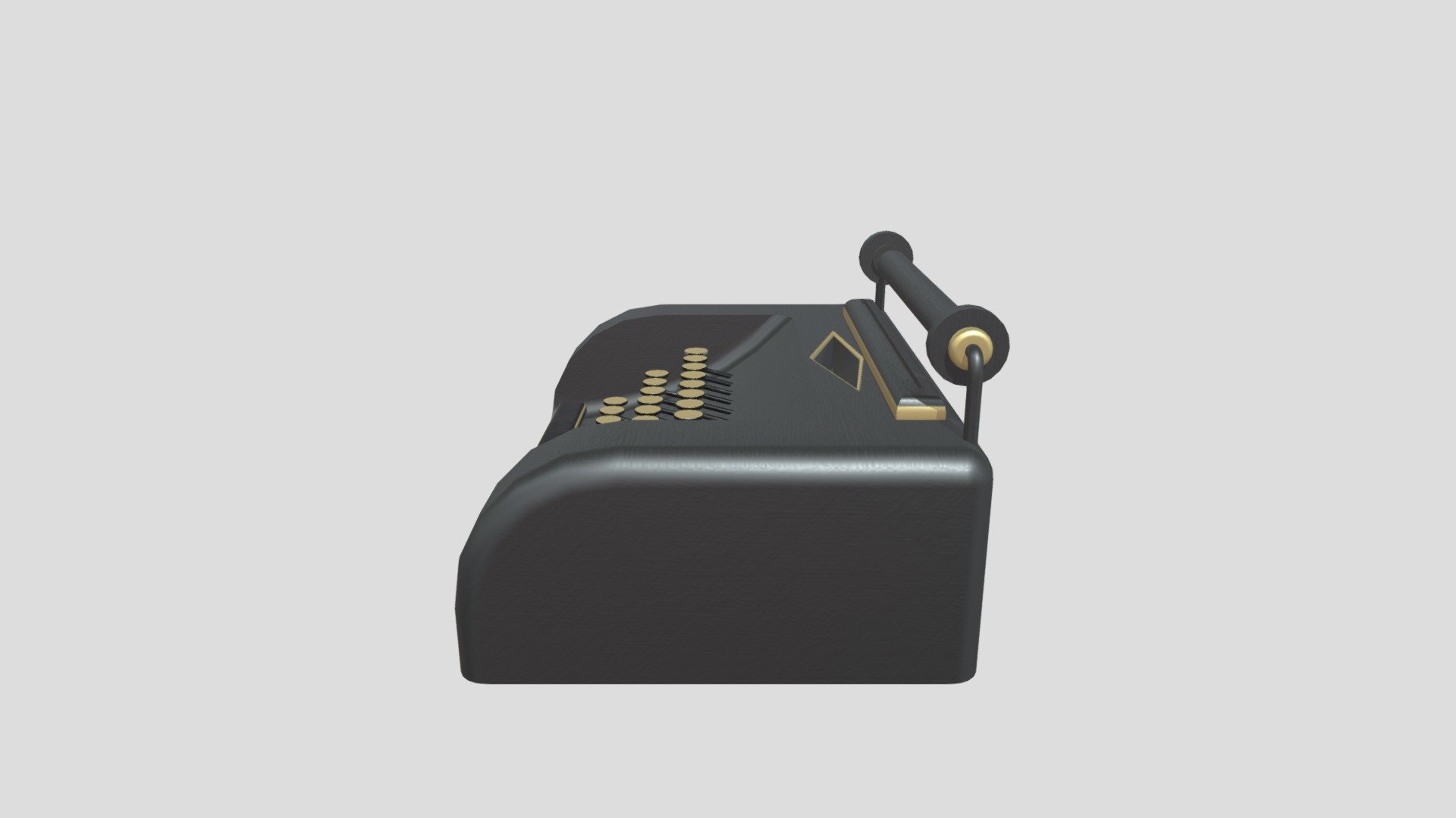 Typewriter - 3D model by oscar.parr.331 [a1cae38] - Sketchfab