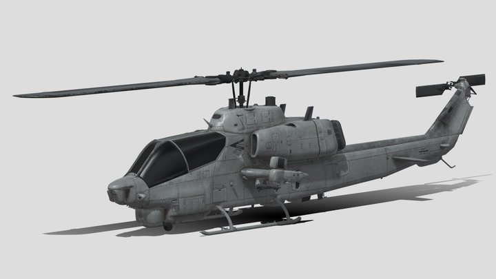 Helicopter 3D models - Sketchfab