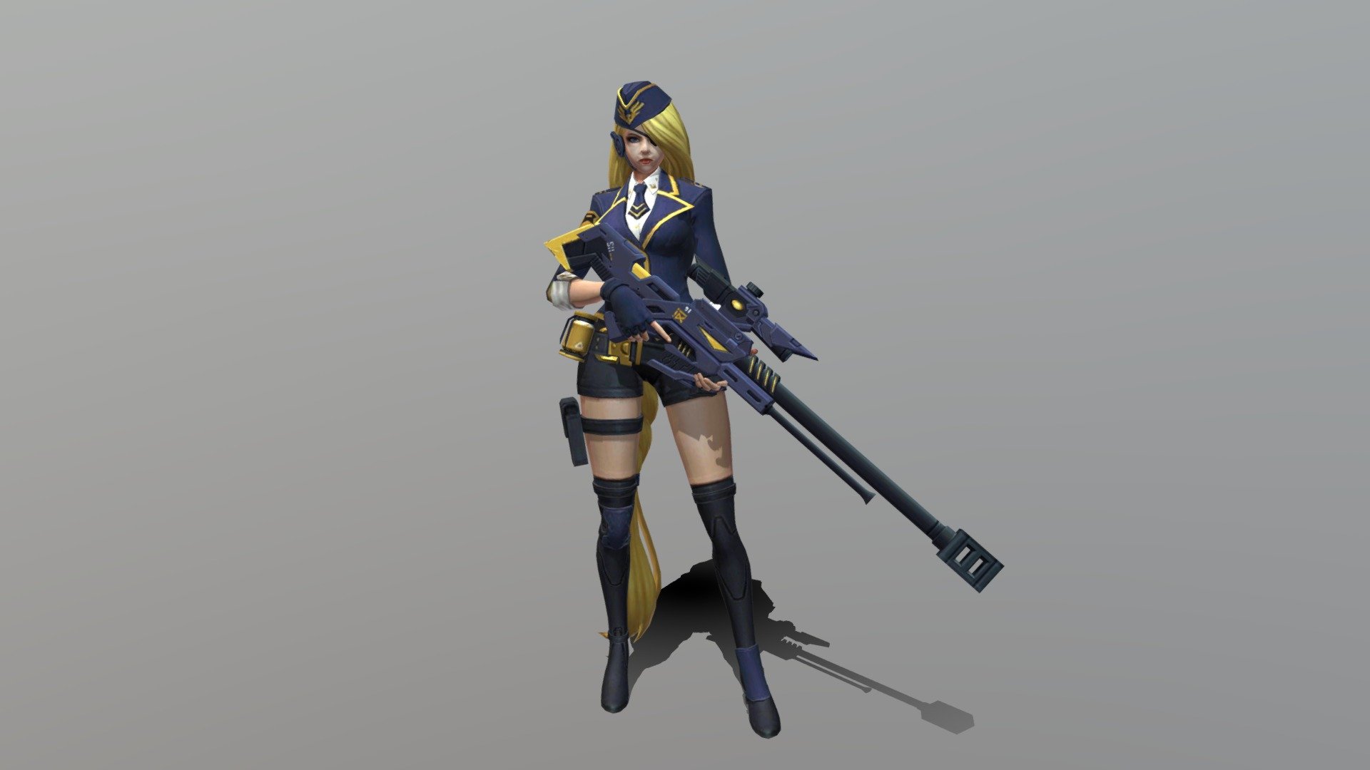 Lesley: General Rosa - MLBB - Download Free 3D model by Kabiidev ...