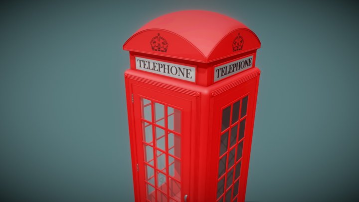 Telephone-box 3D models - Sketchfab