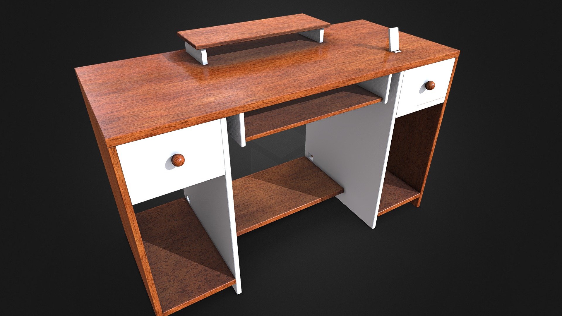 PC Table - Download Free 3D model by Rohit3dStore [a1d61d2] - Sketchfab