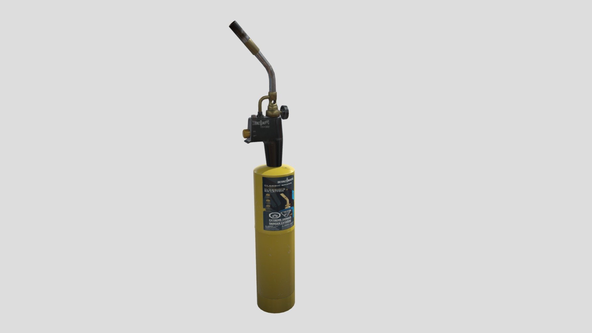 Game Asset Pipeline - Bernzomatic TS8000 Torch - 3D model by Marius ...