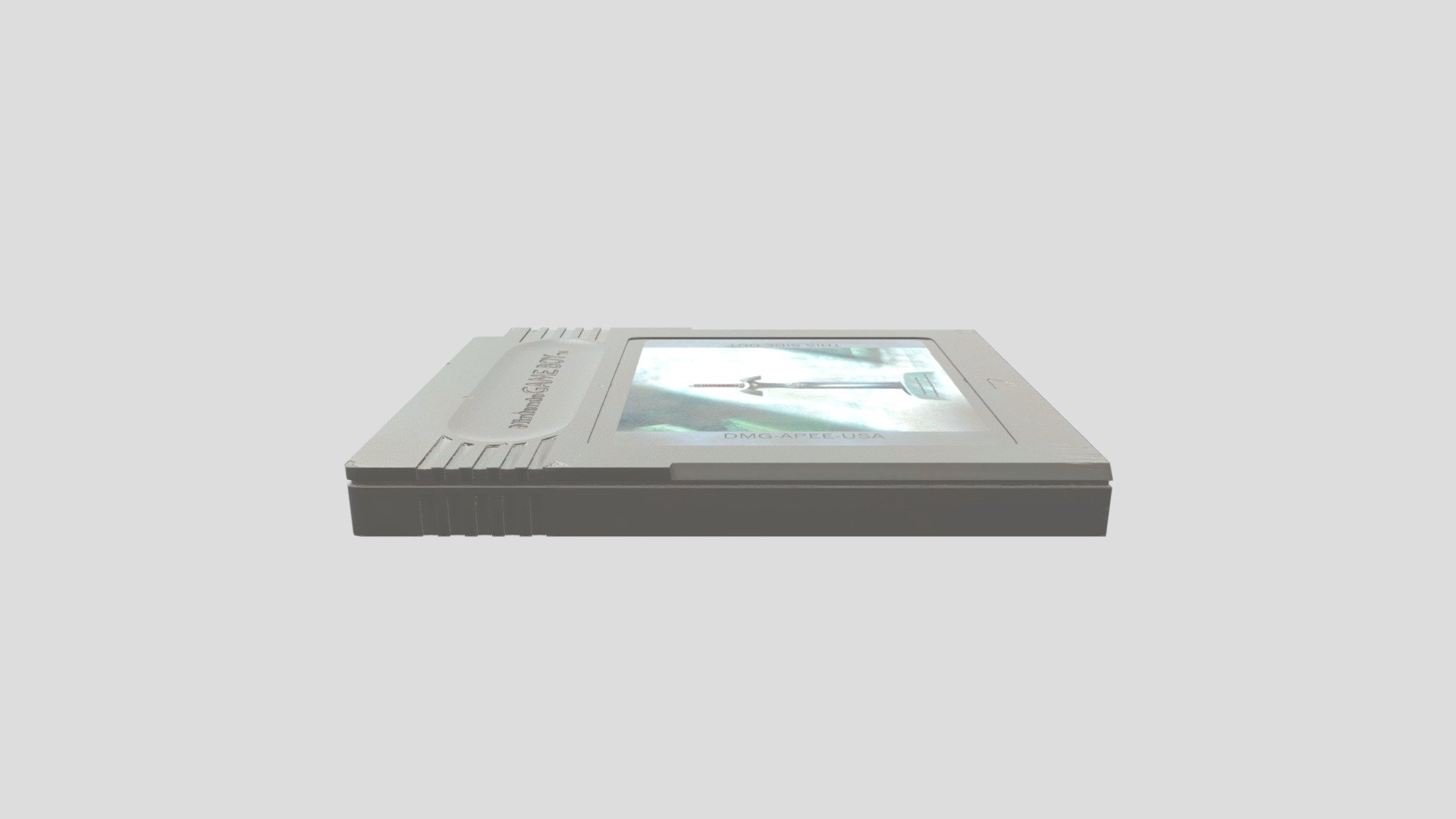 Gameboy Cartridge - 3D model by TristanDCR [a1d7ca4] - Sketchfab