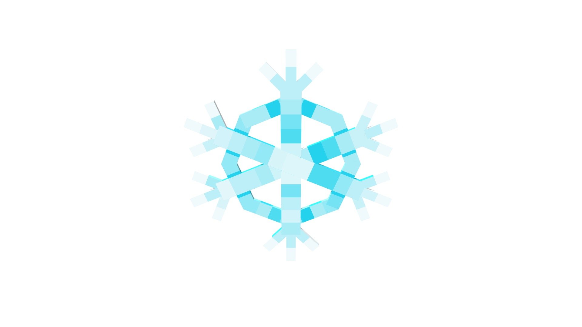 Snowflake - 3D model by Striga (@krasnave) [a1d95f7] - Sketchfab