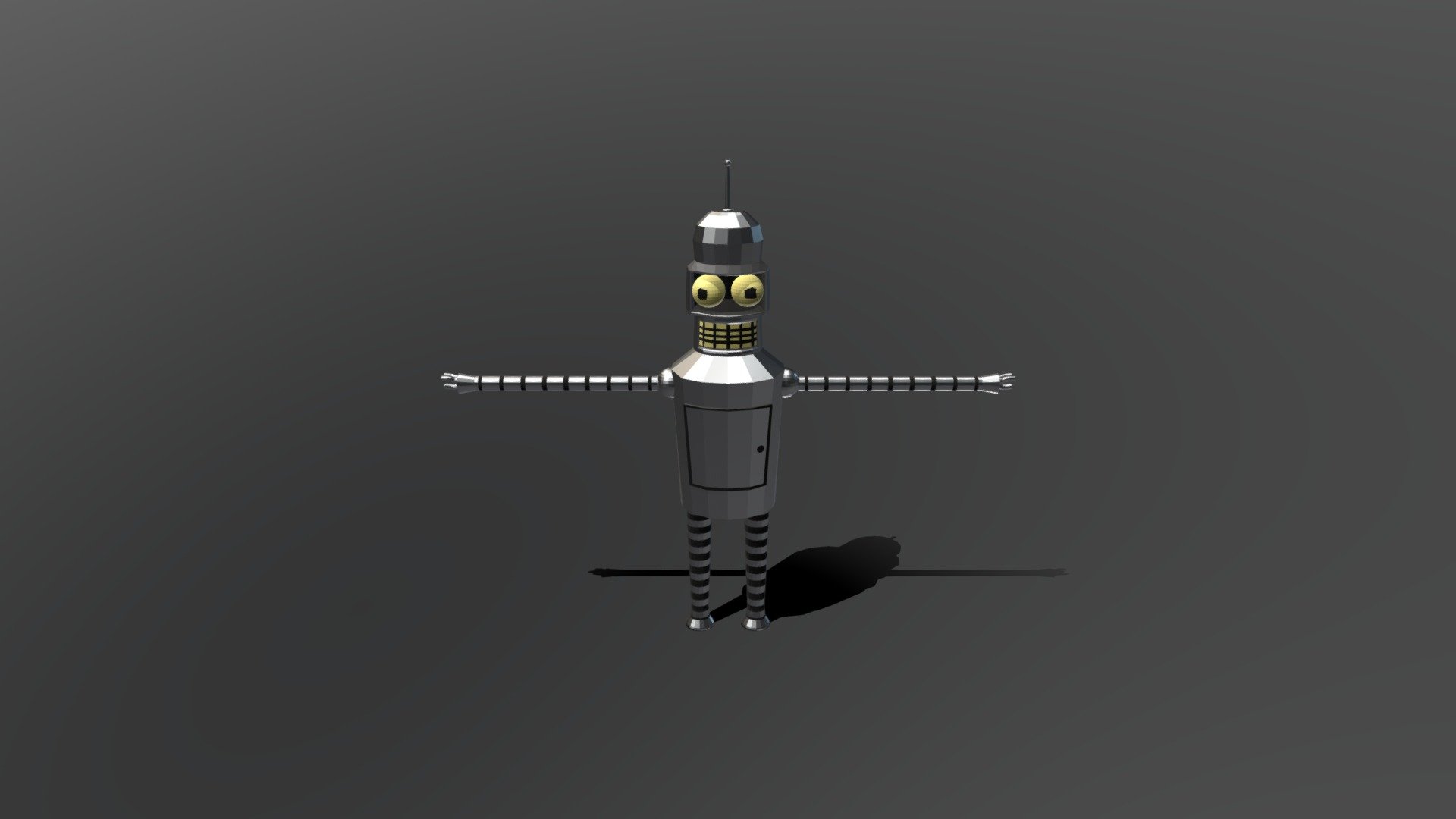 Robot bender Terminado - 3D model by mireydavid99 [a1d9b13] - Sketchfab