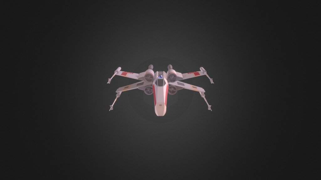 Star Wars X- Wing - Download Free 3D model by James.Rance [a1da8fe ...