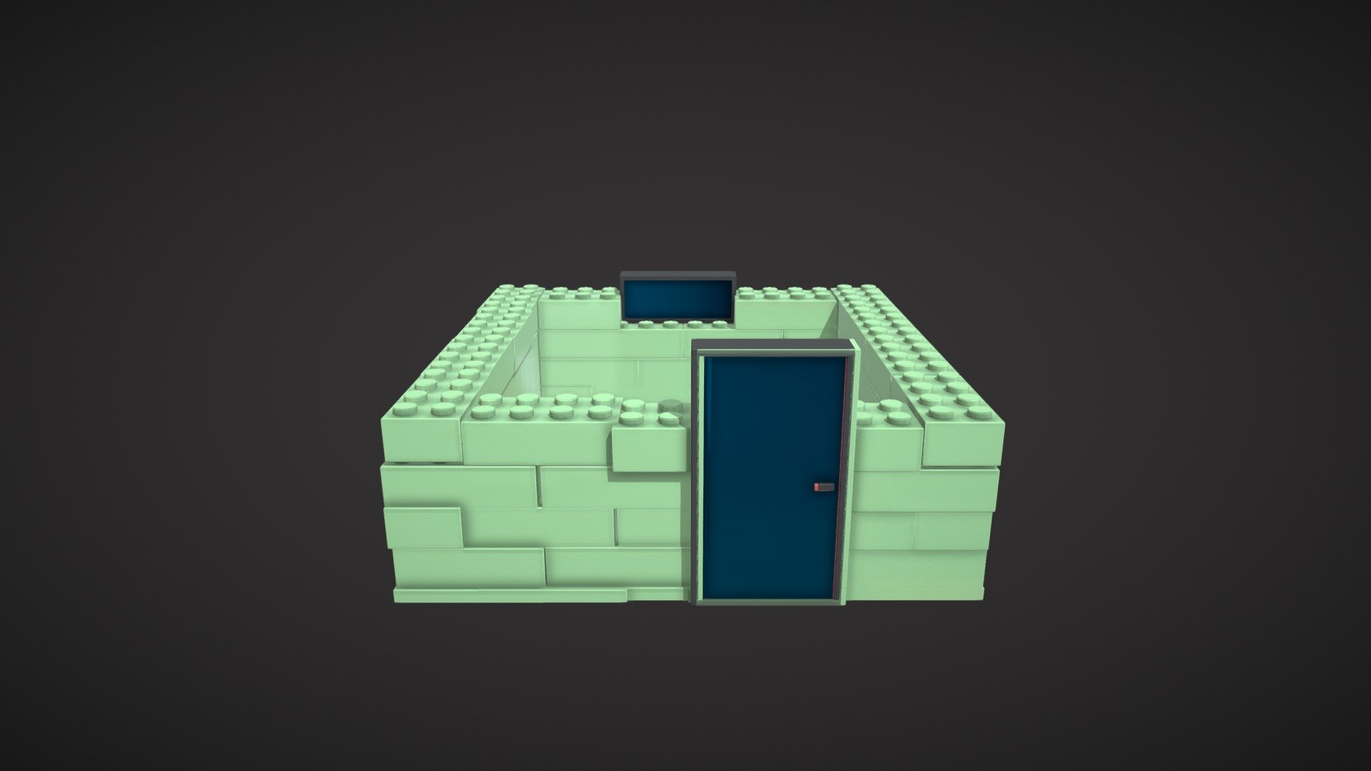Lego House - 3D model by Quin07 [a1dab2a] - Sketchfab