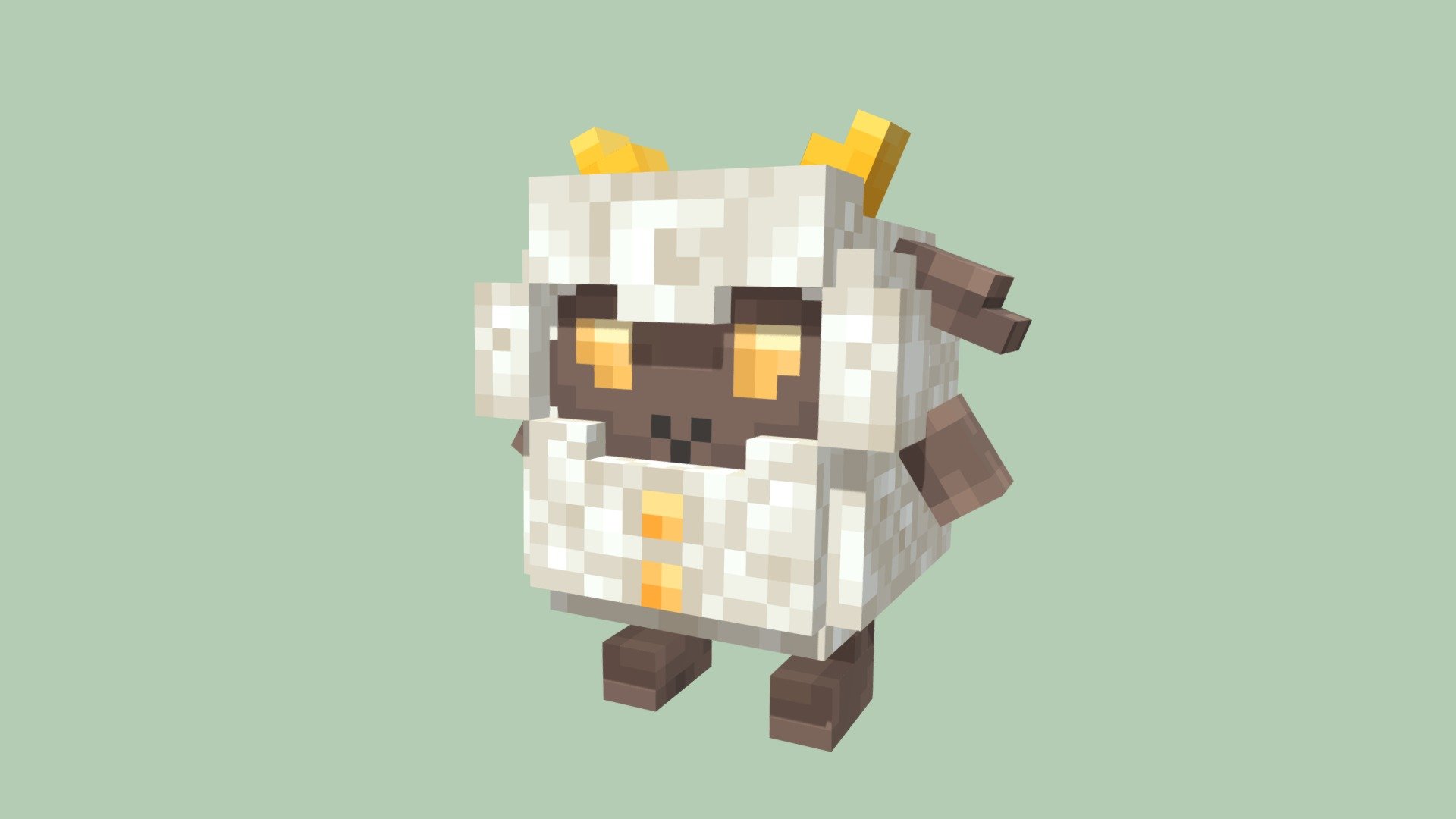 Minecraft Lamball - 3D model by TheAnonim [a1db5ac] - Sketchfab