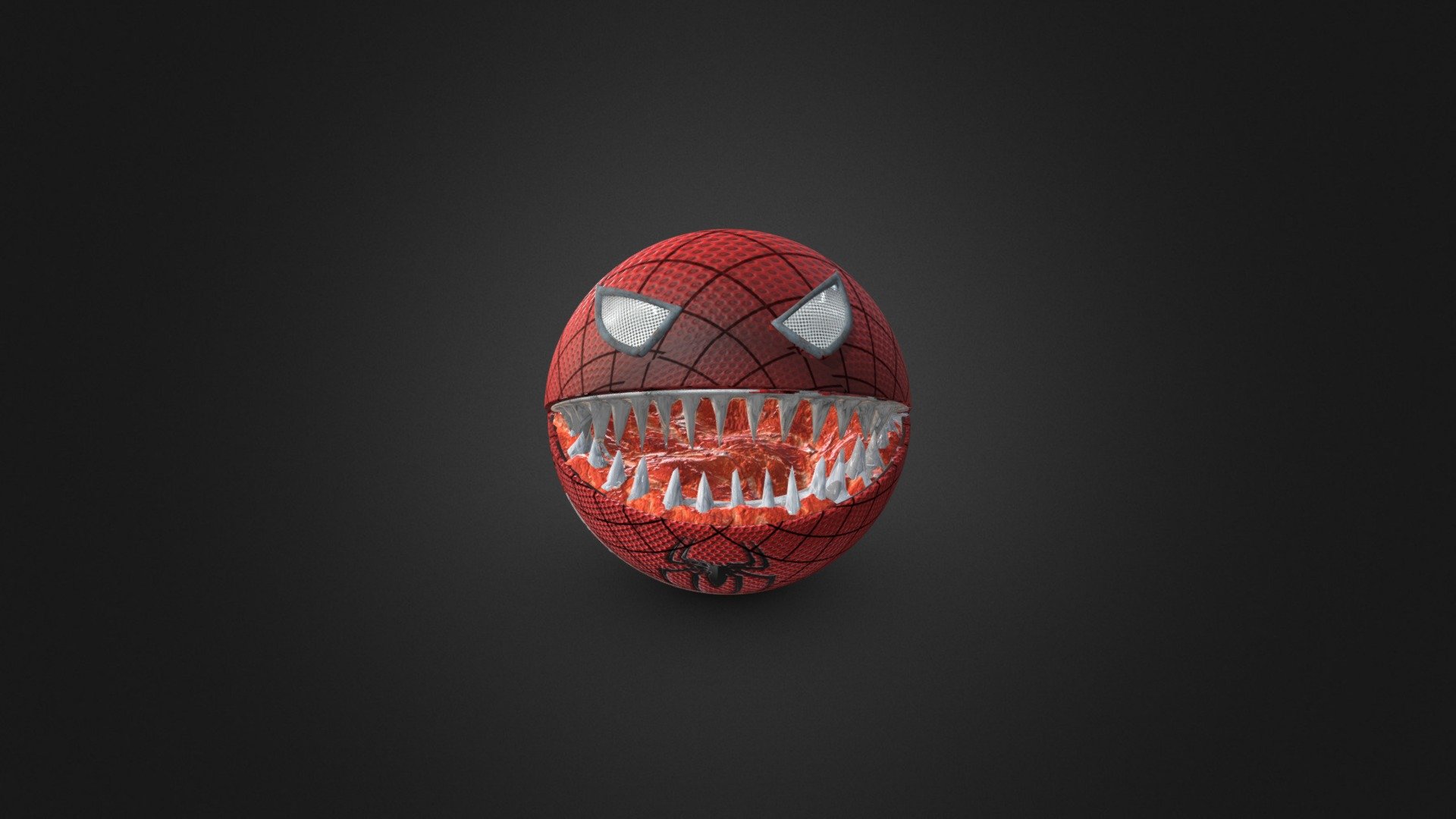 Spiderman Pacman - 3D model by Mohammed Sajid (@manishyadav2150 ...