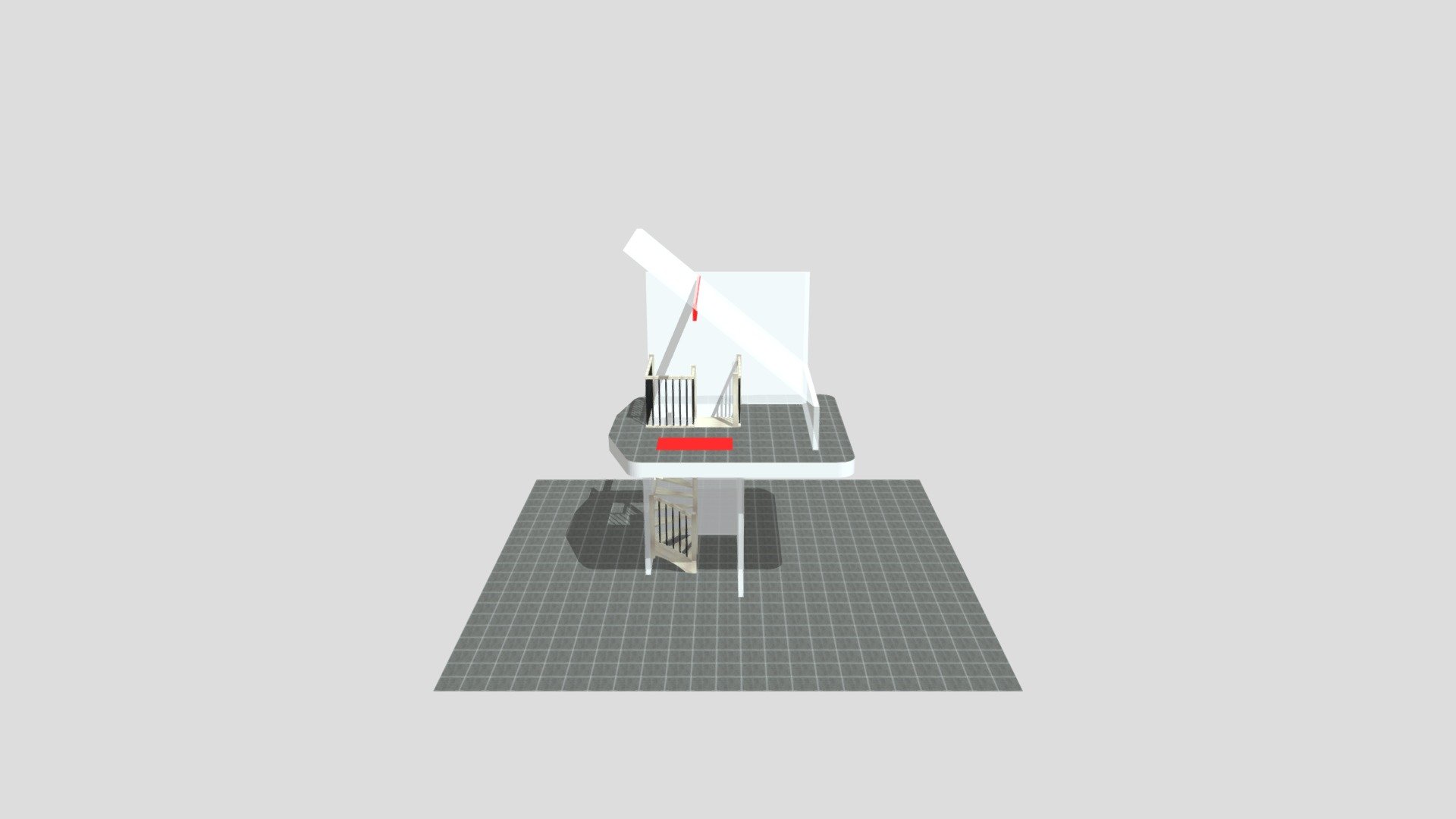 trap naar zolder Bazel trapdirect - 3D model by TrapDirect [a1dd10e ...