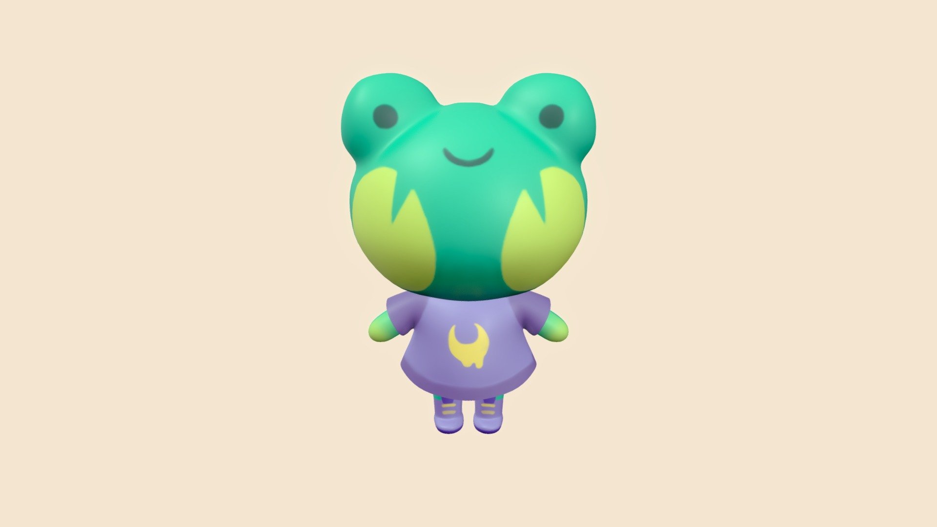 3D Sketchbook 3- Easy Froggy by MAR - 3D model by viannyn [a1dddb8 ...