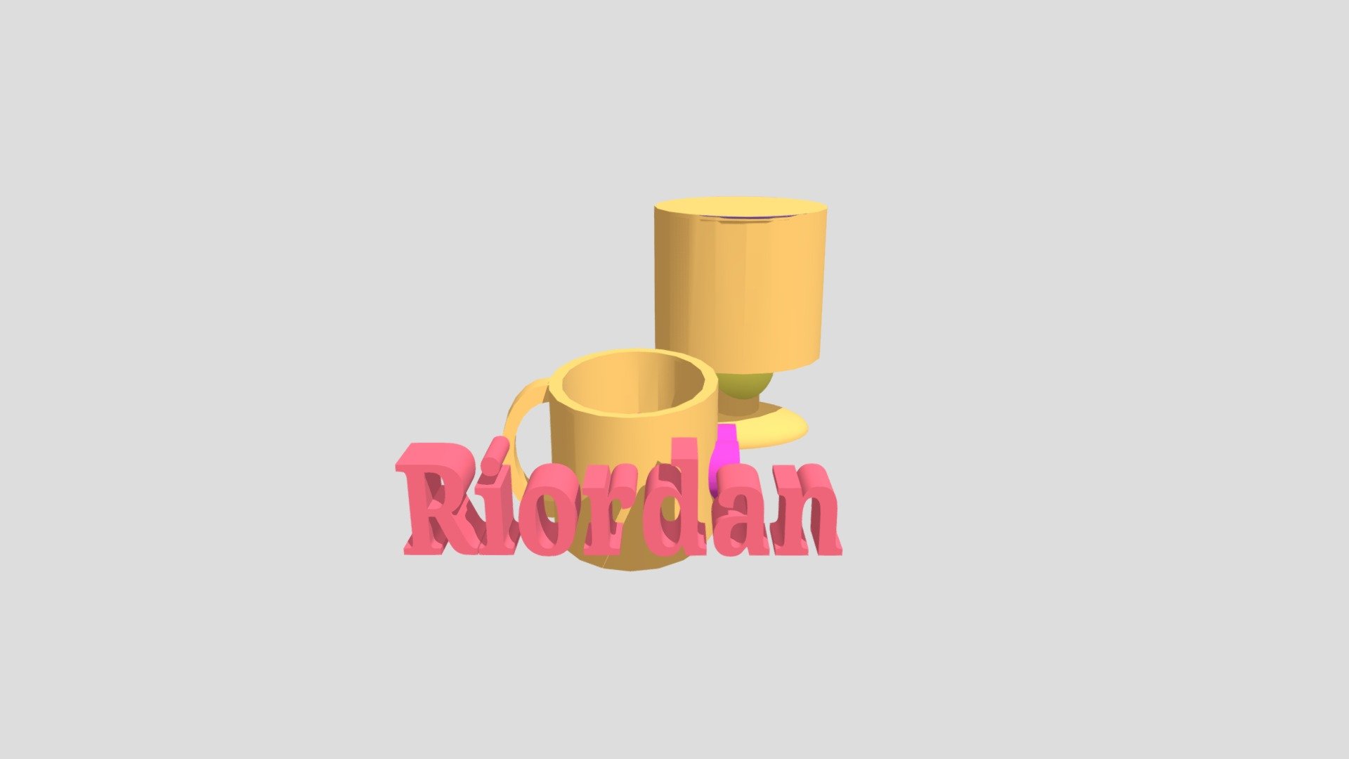 Drinkware - Riordan - Download Free 3D model by it.trackv [a1ded0d ...