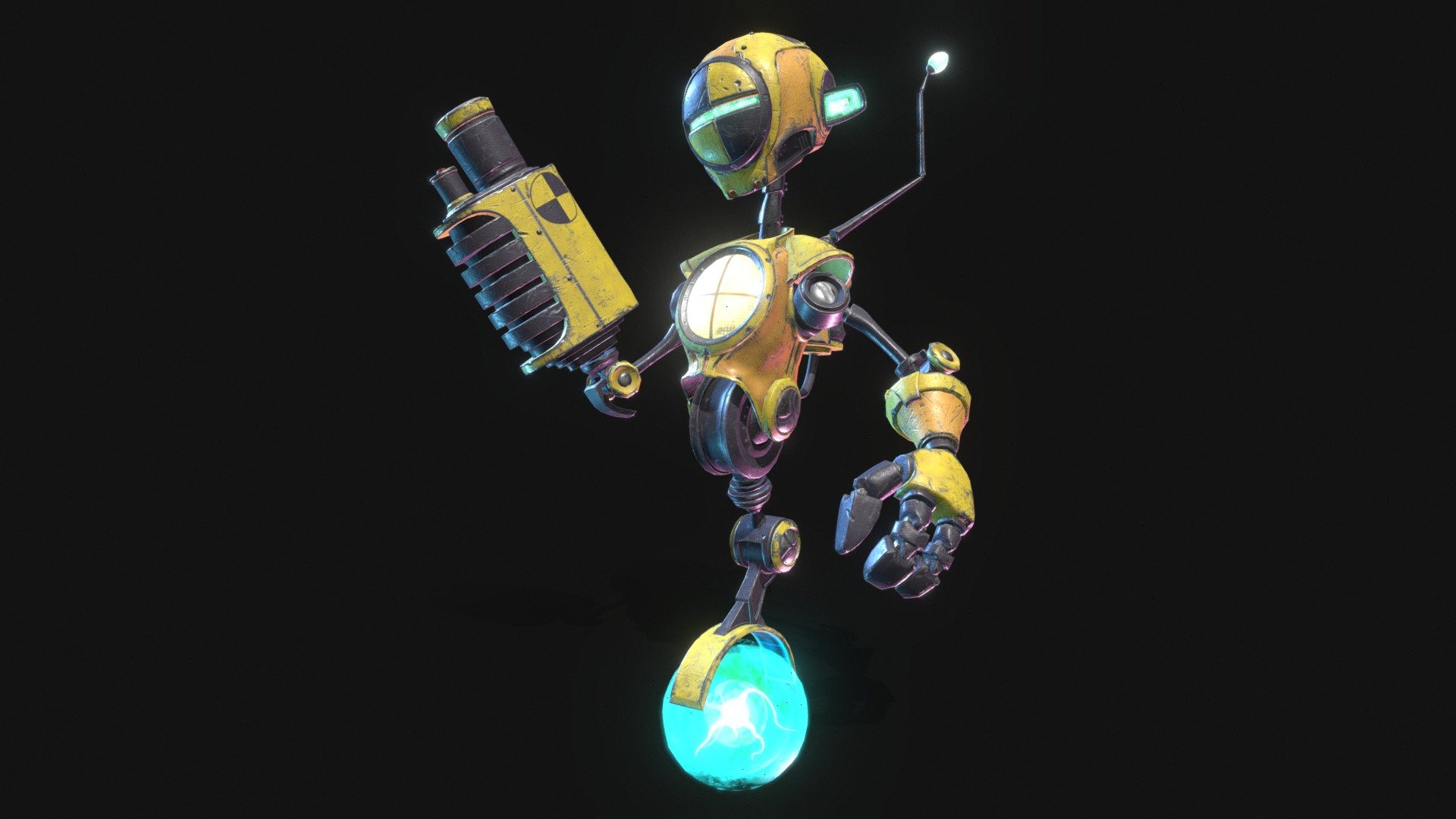 Ratchet & Clank Robot Test Dummy v2 - 3D model by doomvt [a1dfe56 ...