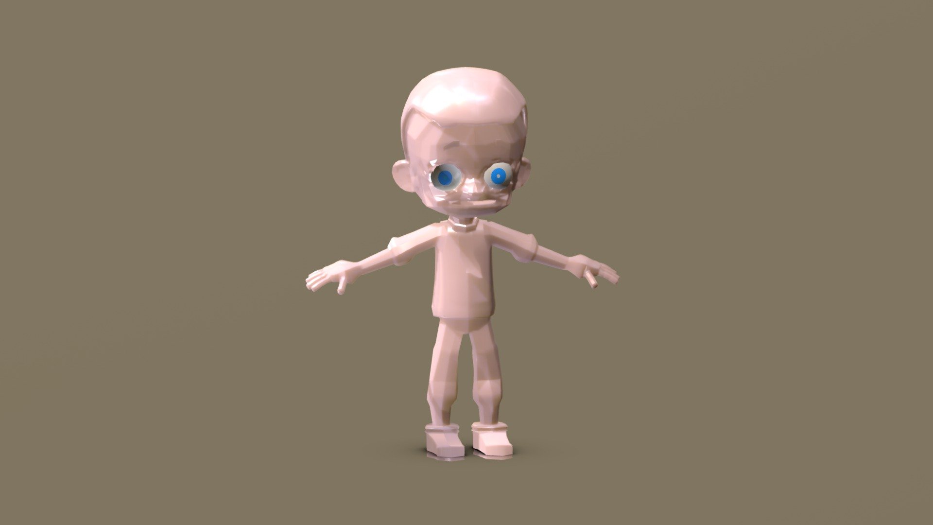 Progreso 3: Pose en T - 3D model by Stefano Araujo (@Stefano.Araujo ...