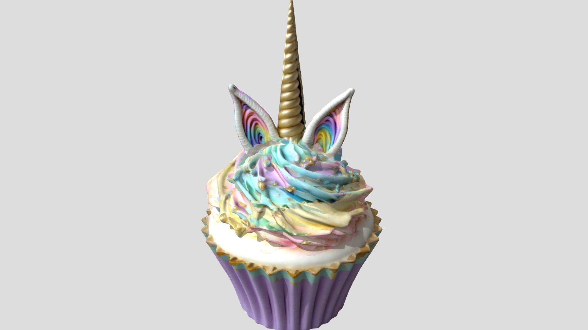 Stardust Whimsy - cake - Download Free 3D model by Brian Trepanier ...