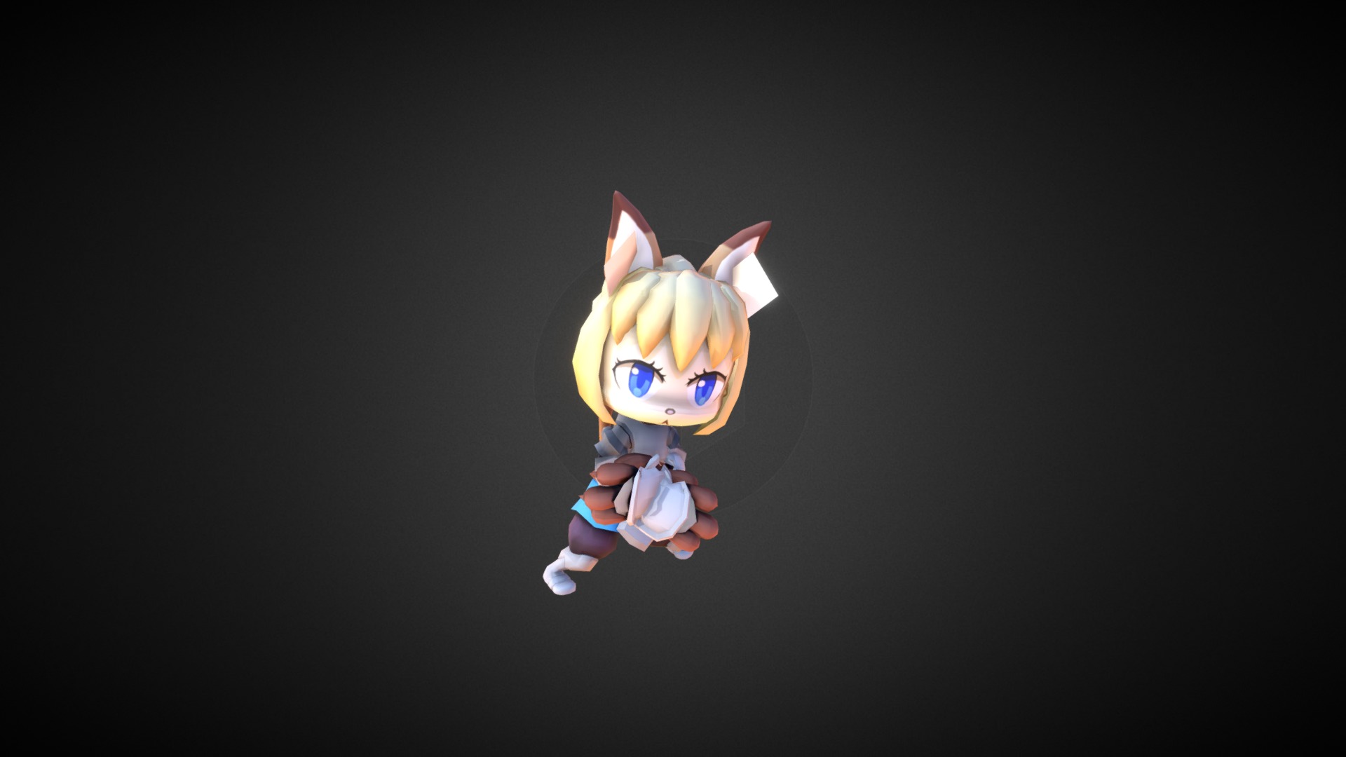 CatB_Boy - 3D model by breckart [a1e1fba] - Sketchfab