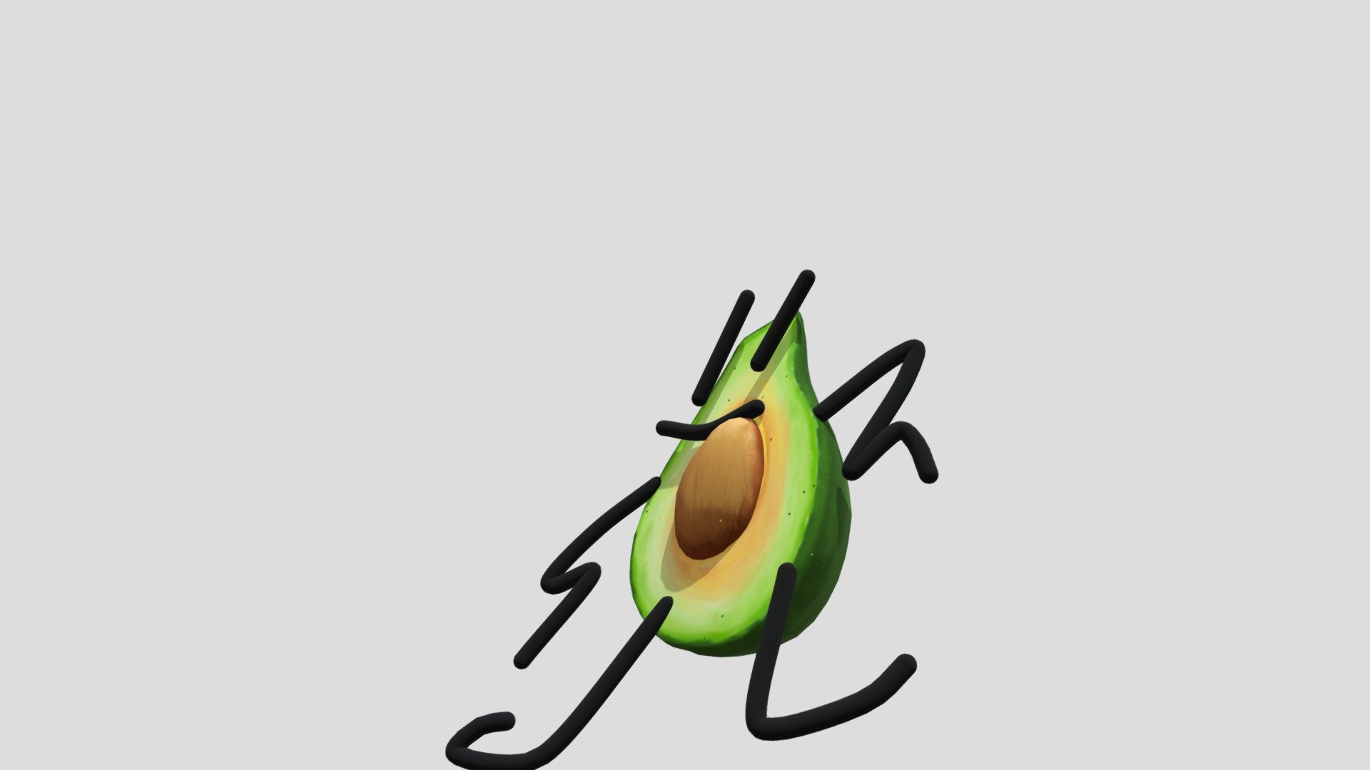 Avocado BFDI - Download Free 3D model by virmac62 (@abccomlogan ...