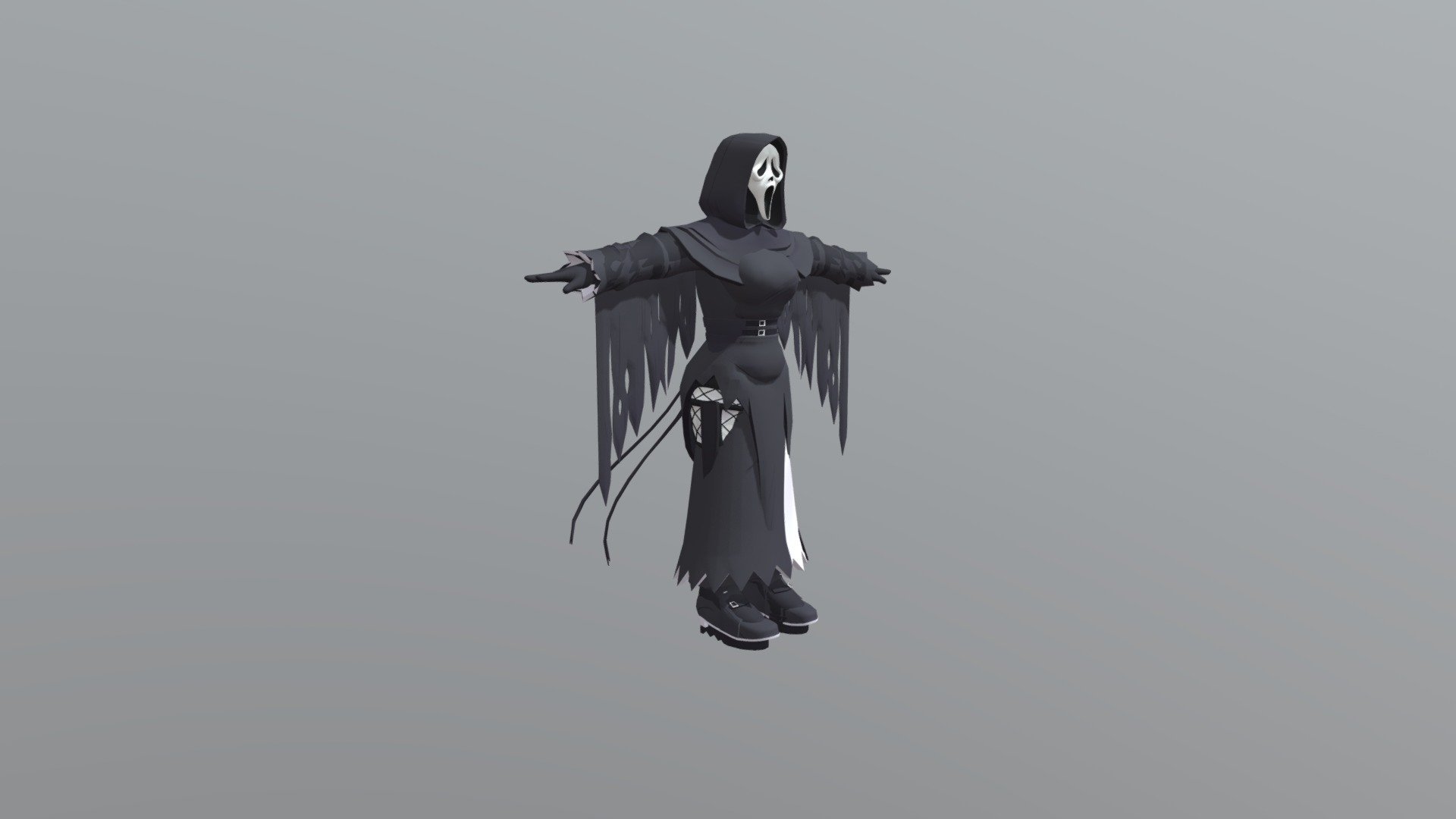 Ghostface - Download Free 3D model by Shedletsky (@Shedletsky ...
