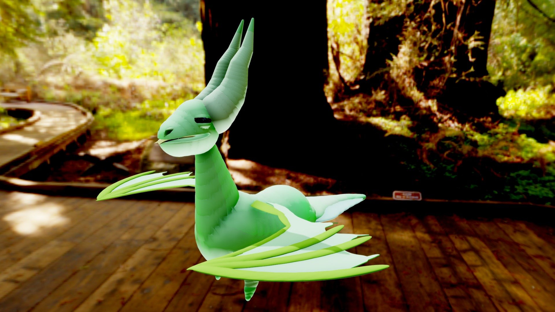 swampy dragon - 3D model by CHAG (londonik) (@londonik) [a1e41f0 ...