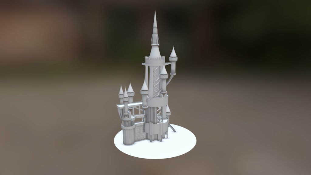 Mage Tower - 3D model by bun-bun [a1e42a7] - Sketchfab