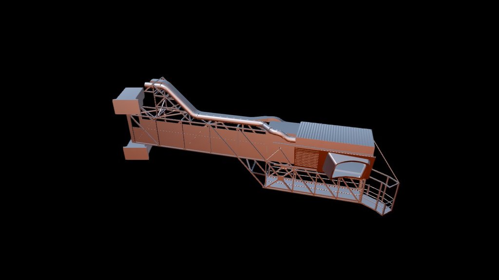 Orion Crew Access Arm - 3D model by ArcturusVFX [a1e4cfe] - Sketchfab