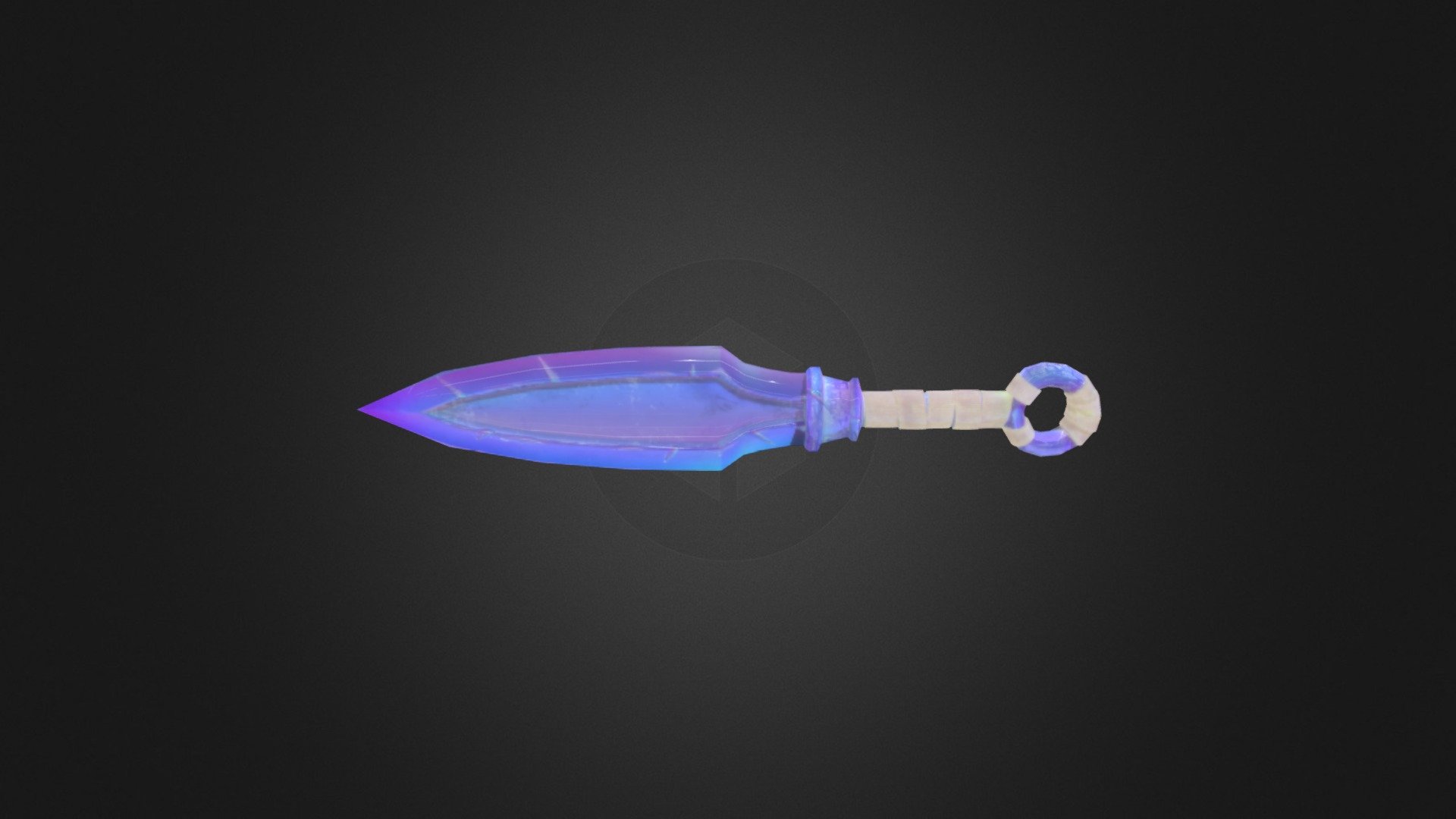 Kunai Knife (Free 3D Model) - Download Free 3D model by FoFLaFe ...