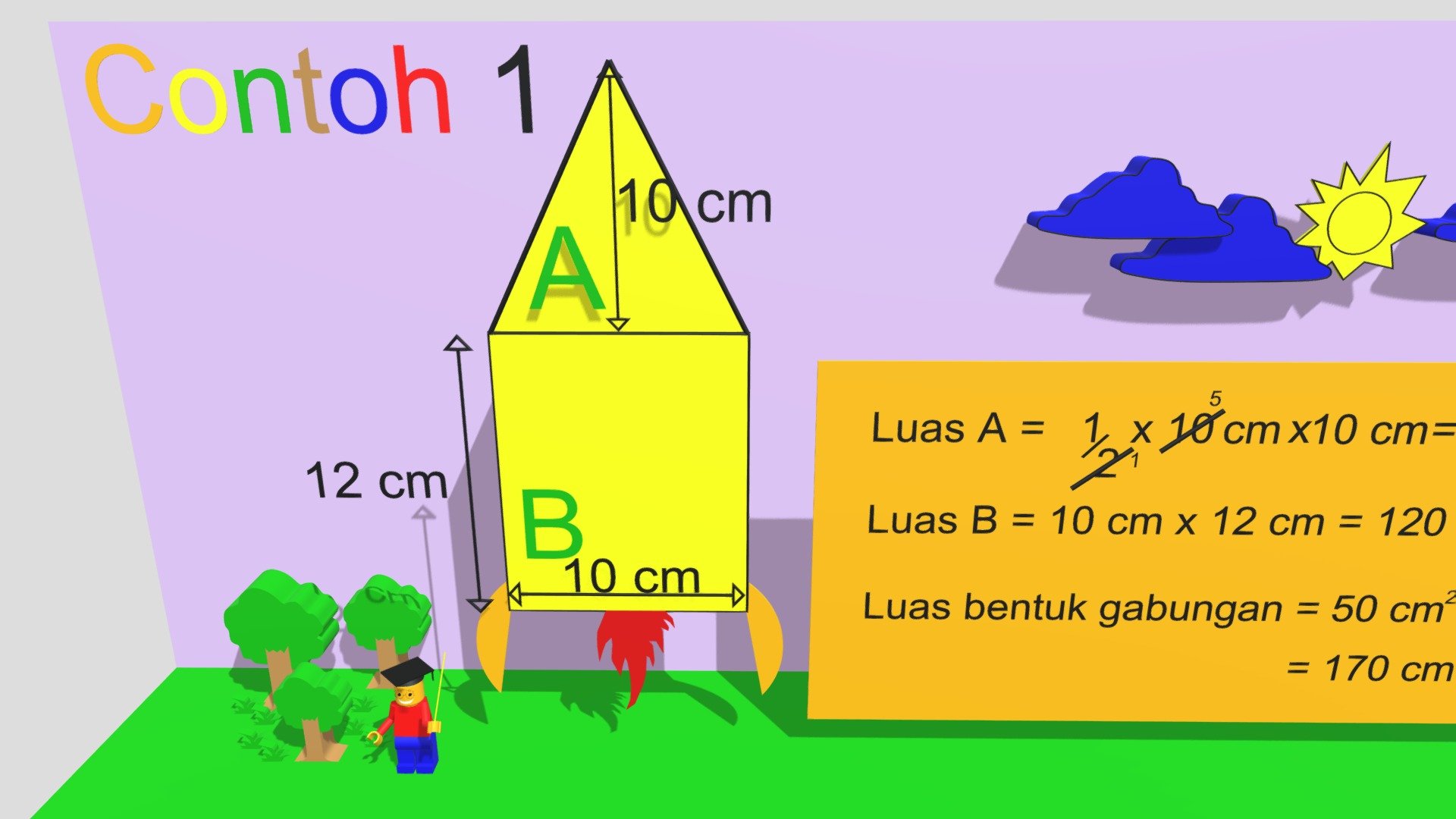 04.1 CONTOH BENTUK GABUNGAN_REV2 - Download Free 3D model by ...