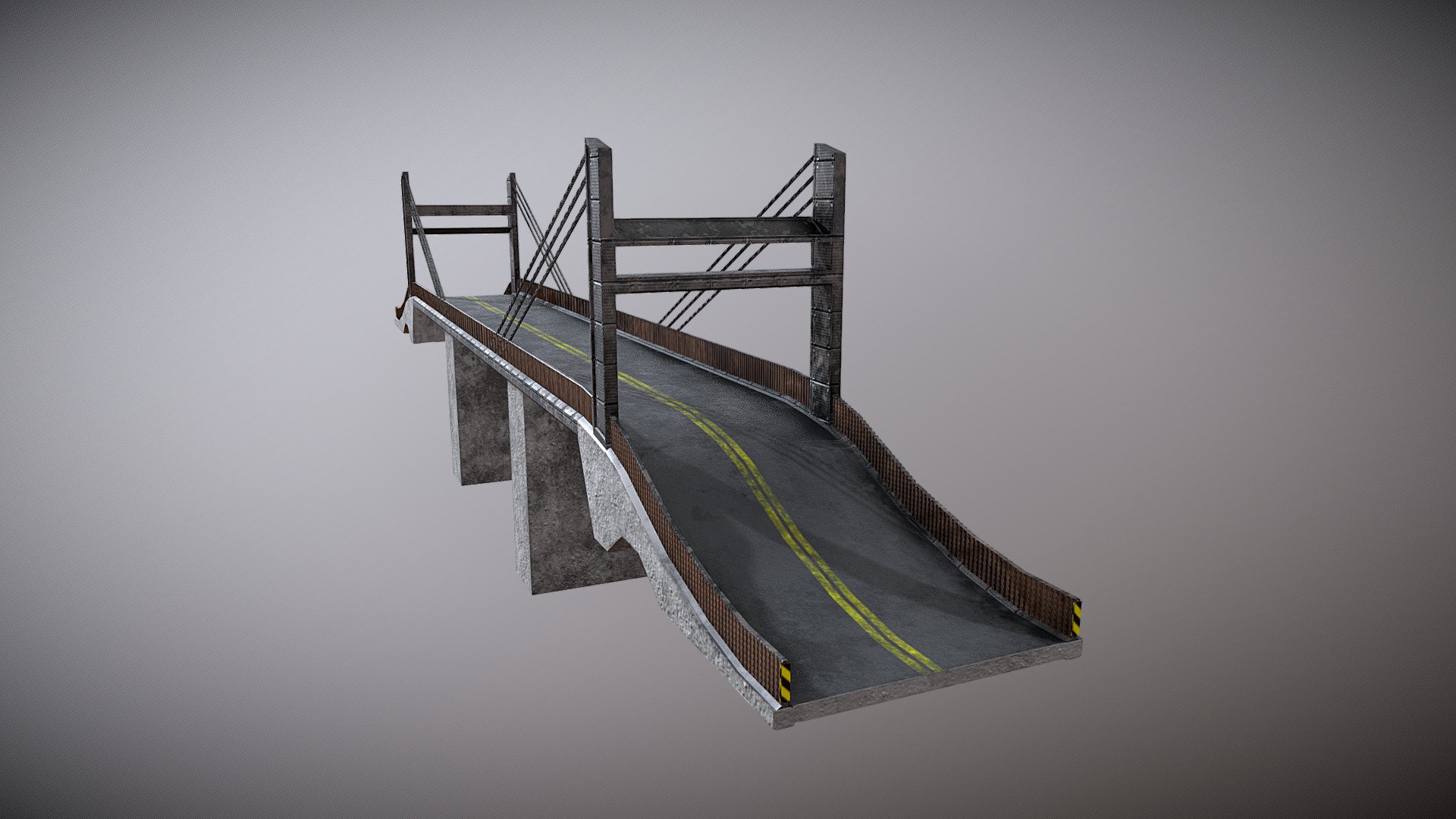 Dirty Bridge - Buy Royalty Free 3D model by Thunder (@thunderpwn ...